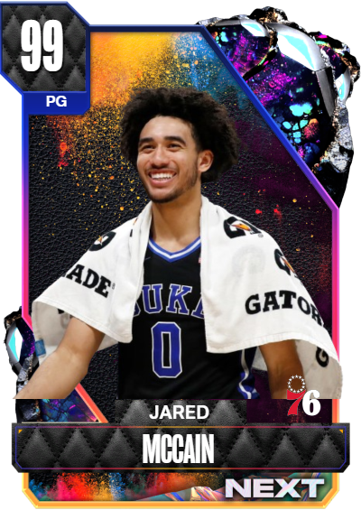 NBA 2K26 | 2KDB MyTEAM NBA 2K Custom Card (Jared McCain) by BigBo82