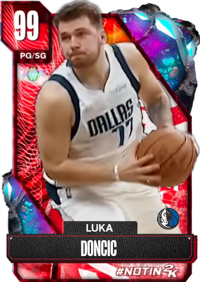 NBA 2K26 | 2KDB MyTEAM NBA 2K Custom Card (Luka Doncic) by Uhappyfam
