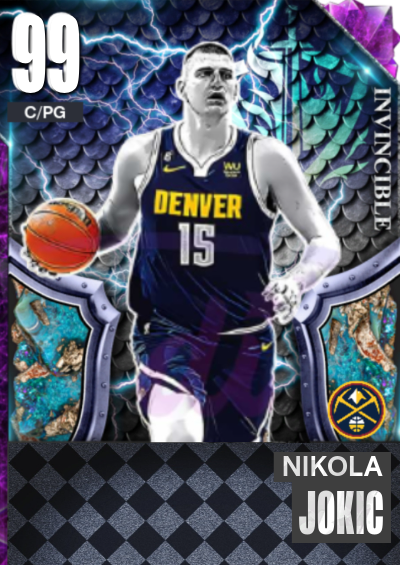 NBA 2K25 | 2KDB MyTEAM NBA 2K Custom Card (Invincible Nikola Jokic) by CXRTIFIED_K1NG
