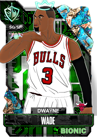 NBA 2K24 | 2KDB Custom Card (BIONIC WADE)