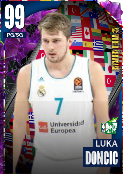 NBA 2K26 | 2KDB MyTEAM NBA 2K Custom Card (luka euroleauge) by LegoMaster62