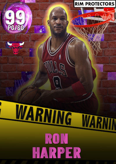 NBA 2K25 | 2KDB MyTEAM NBA 2K Custom Card (Rim Protector Ron Harper) by ...