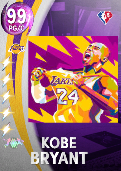 NBA 2K26 | 2KDB MyTEAM NBA 2K Custom Card (Dark Matter Kobe) by hong8513lin