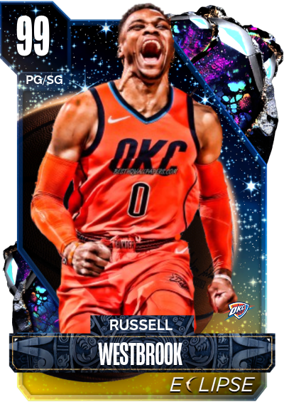 NBA 2K25 | 2KDB MyTEAM NBA 2K Custom Card (Russell Westbrook Eclipse ...