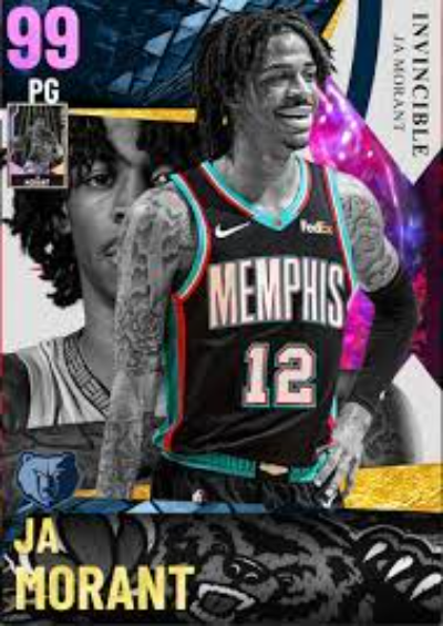 2KDB MyTEAM Database | NBA 2K Custom Card (invincible ja morant) by ...