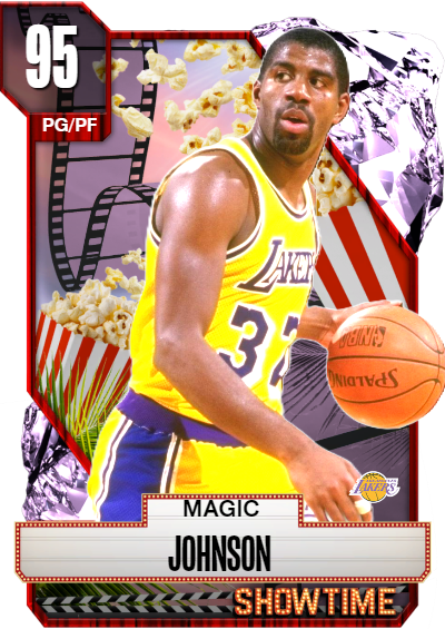 NBA 2K25 | 2KDB MyTEAM NBA 2K Custom Card (Showtime Laker) by Curry_Green_3