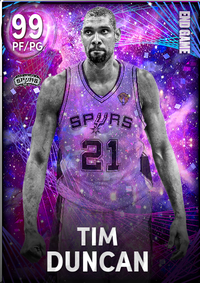 NBA 2K25 | 2KDB MyTEAM NBA 2K Custom Card (End Game Tim Duncan) by ...
