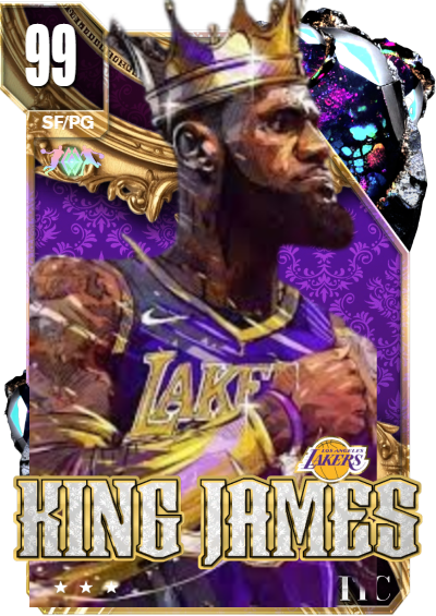 NBA 2K25 | 2KDB MyTEAM NBA 2K Custom Card (LeBron James) by AsianKid69