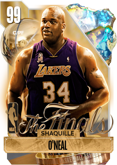 2KDB MyTEAM Database | NBA 2K Custom Card (shaquille o'neal) by ...