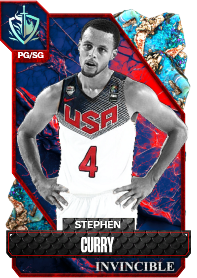 NBA 2K26 | 2KDB MyTEAM NBA 2K Custom Card (INVINCIBLE Curry) by InfyCube