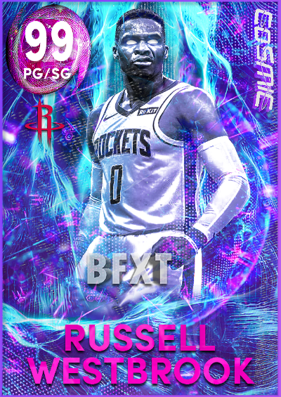 NBA 2K25 | 2KDB MyTEAM NBA 2K Custom Card (Russ) by BFXT