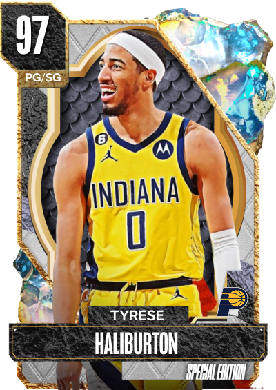 2KDB MyTEAM Database | NBA 2K Custom Card (tyrese Haliburton) by ...