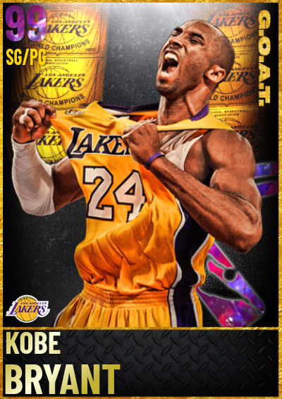 NBA 2K25 | 2KDB MyTEAM NBA 2K Custom Card (goat kobe) by vortex