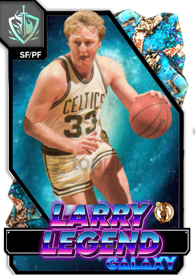 NBA 2K24 | 2KDB Custom Card (Galaxy Larry Legend)