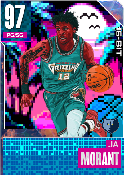 2KDB MyTEAM Database | NBA 2K Custom Card (Ja Morant) by ZAXKACE | NBA 2K26