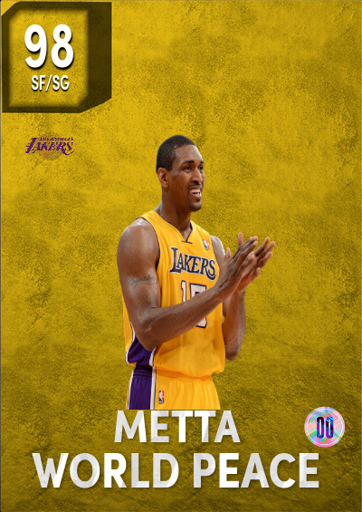 NBA 2K26 | 2KDB MyTEAM NBA 2K Custom Card (Metta World Peace) by SHDW_DRK