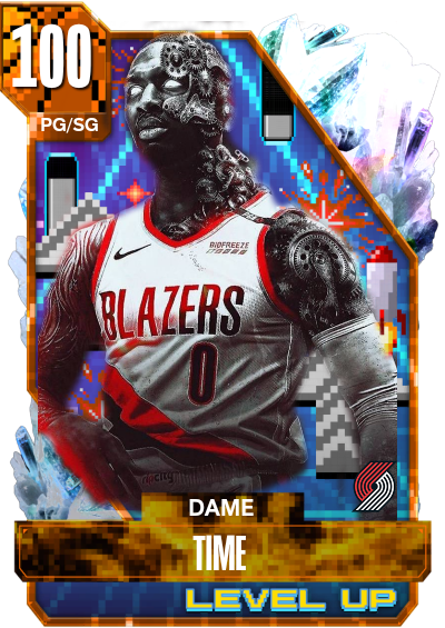 NBA 2K25 | 2KDB MyTEAM NBA 2K Custom Card (Dame Time) by Danixxh10