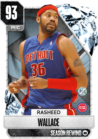NBA 2K26 | 2KDB MyTEAM NBA 2K Custom Card (Rasheed Wallace Freaky) by ...