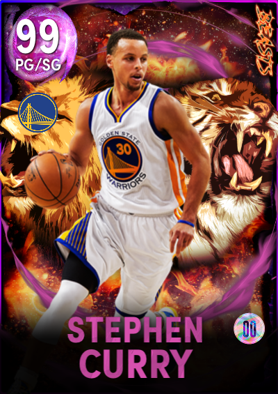 NBA 2K25 | 2KDB MyTEAM NBA 2K Custom Card (Dark Matter Steph) by Kynan
