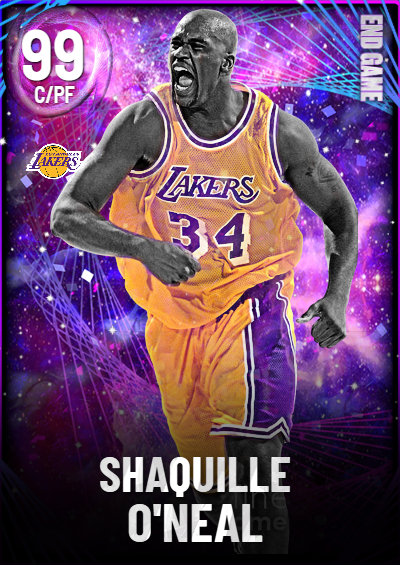 NBA 2K25 | 2KDB MyTEAM NBA 2K Custom Card (shaquille o'neal) by BattyAutumn