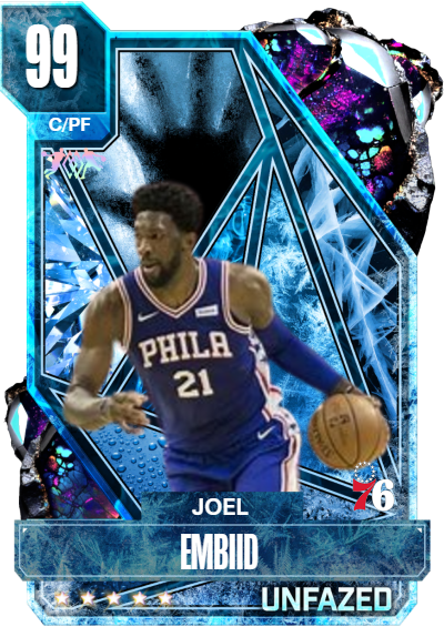 NBA 2K25 | 2KDB MyTEAM NBA 2K Custom Card (Joel Embiid Unfazed ...