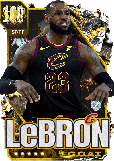 NBA 2K25 | 2KDB MyTEAM NBA 2K Custom Card (LEBRON) by ...