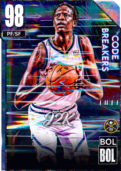 NBA 2K25 | 2KDB MyTEAM NBA 2K Custom Card (MANUTE) by Jonathan2k