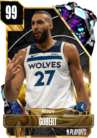 NBA 2K25 | 2KDB MyTEAM NBA 2K Custom Card (Rudy Gobert) by Danixxh10