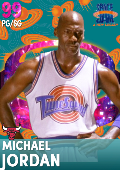NBA 2K25 | 2KDB MyTEAM NBA 2K Custom Card (mj space jam) by hi1234