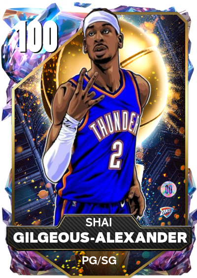 NBA 2K25 | 2KDB MyTEAM NBA 2K Custom Card (UFC,KFC,OKC in 6) by AV12