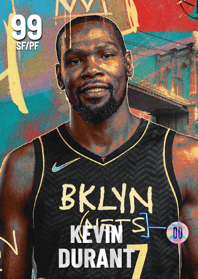 NBA 2K25 | 2KDB MyTEAM NBA 2K Custom Card (Killer KD) by sukyo0516