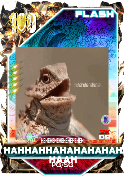 NBA 2K26 | 2KDB MyTEAM NBA 2K Custom Card (lizard) by King bob