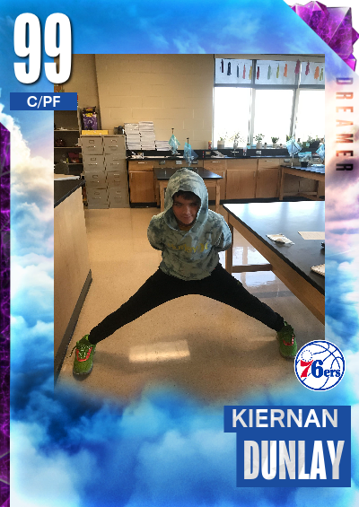 NBA 2K25 | 2KDB MyTEAM NBA 2K Custom Card (Kiernan Dunlay) by modesta