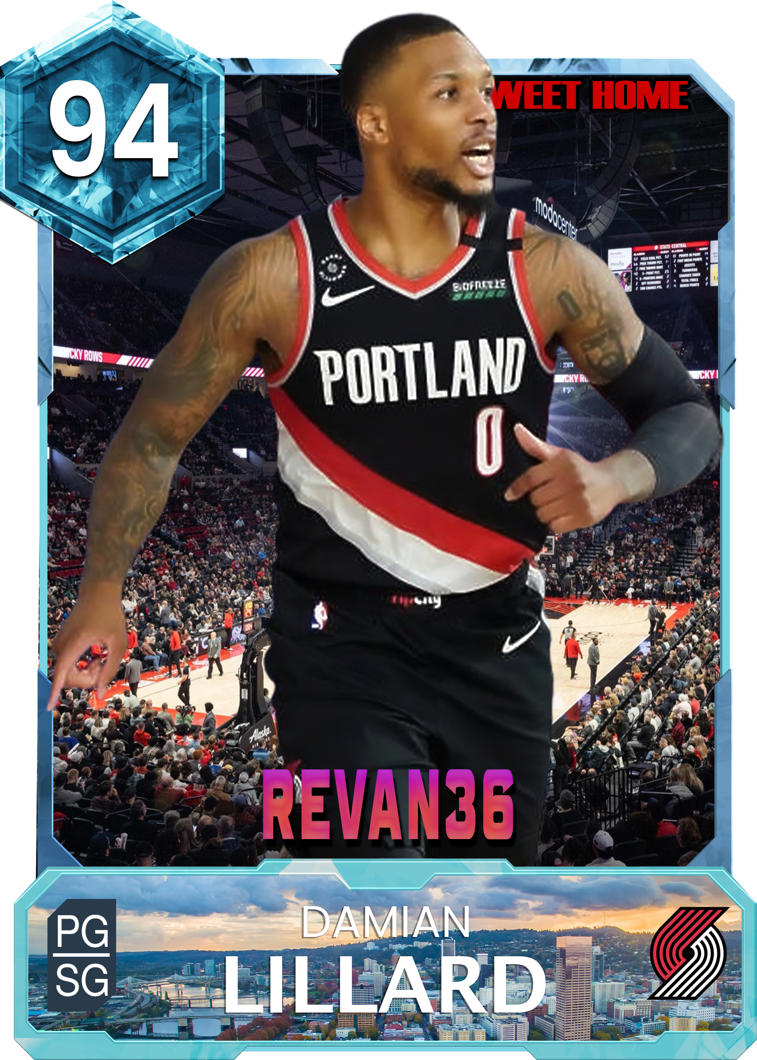 2KDB MyTEAM Database | NBA 2K Custom Card (Dame Time) by Revan36 | NBA 2K26