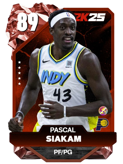 NBA 2K26 | 2KDB MyTEAM NBA 2K Custom Card (Evolution Pascal Siakam 1) by AMSmaster6