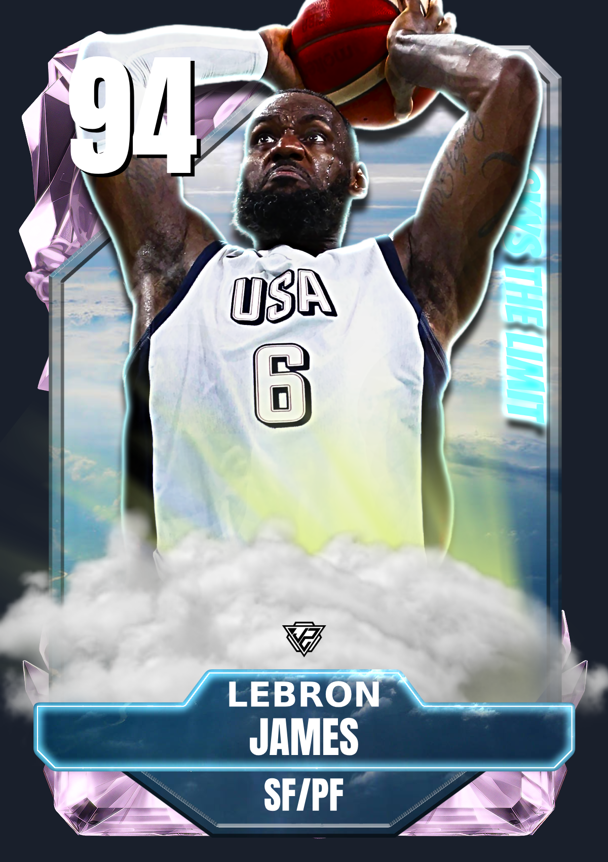 NBA 2K26 | 2KDB MyTEAM NBA 2K Custom Card (Lebron) by JayzeeNBACARDS