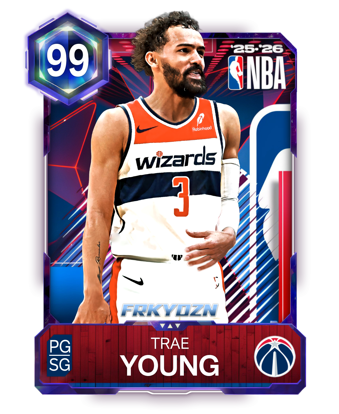2KDB MyTEAM Database | NBA 2K Custom Card (wizardry) by frkydzn | NBA 2K26