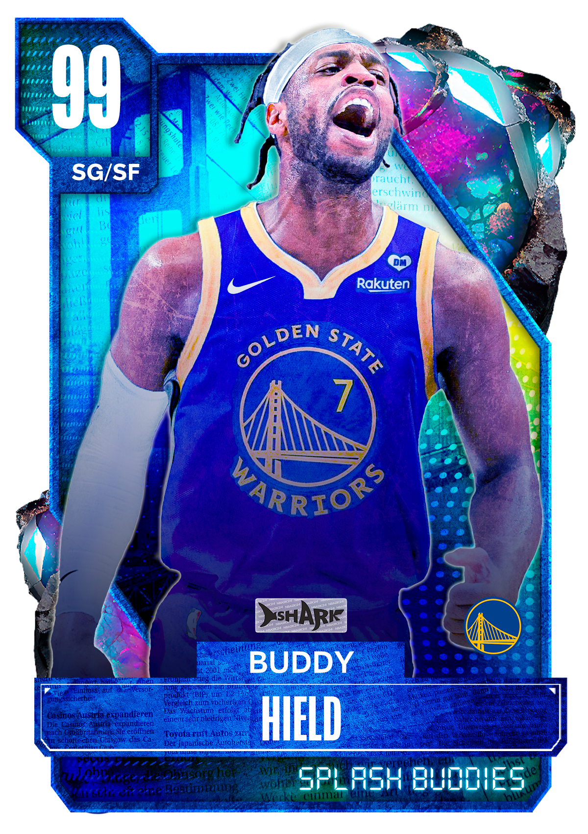 2KDB MyTEAM Database | NBA 2K Custom Card (Splash Buddies) by Shark ...