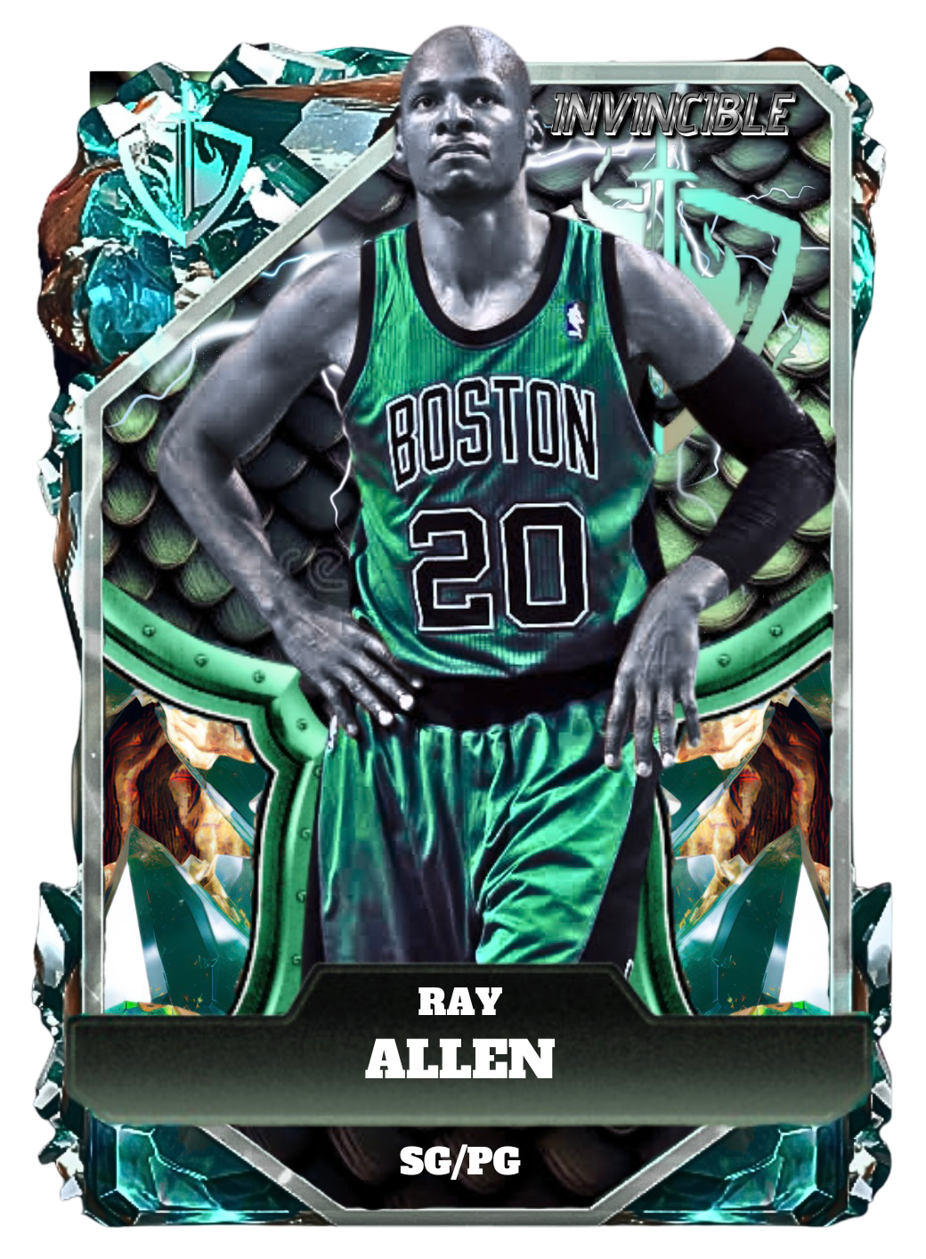 NBA 2K25 | 2KDB MyTEAM NBA 2K Custom Card (Ray) by Melo_15