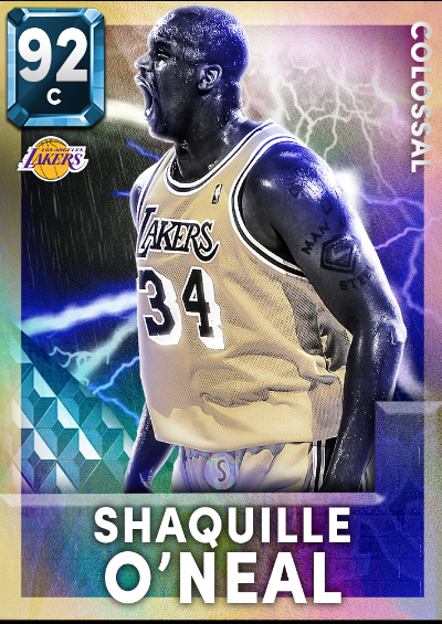 NBA 2K26 | 2KDB MyTEAM NBA 2K Custom Card (Holo Colossal Shaq) by Trln-Seb