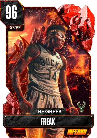 NBA 2K25 | 2KDB MyTEAM NBA 2K Custom Card (GREEK FREAK) by chrxsstian4kk
