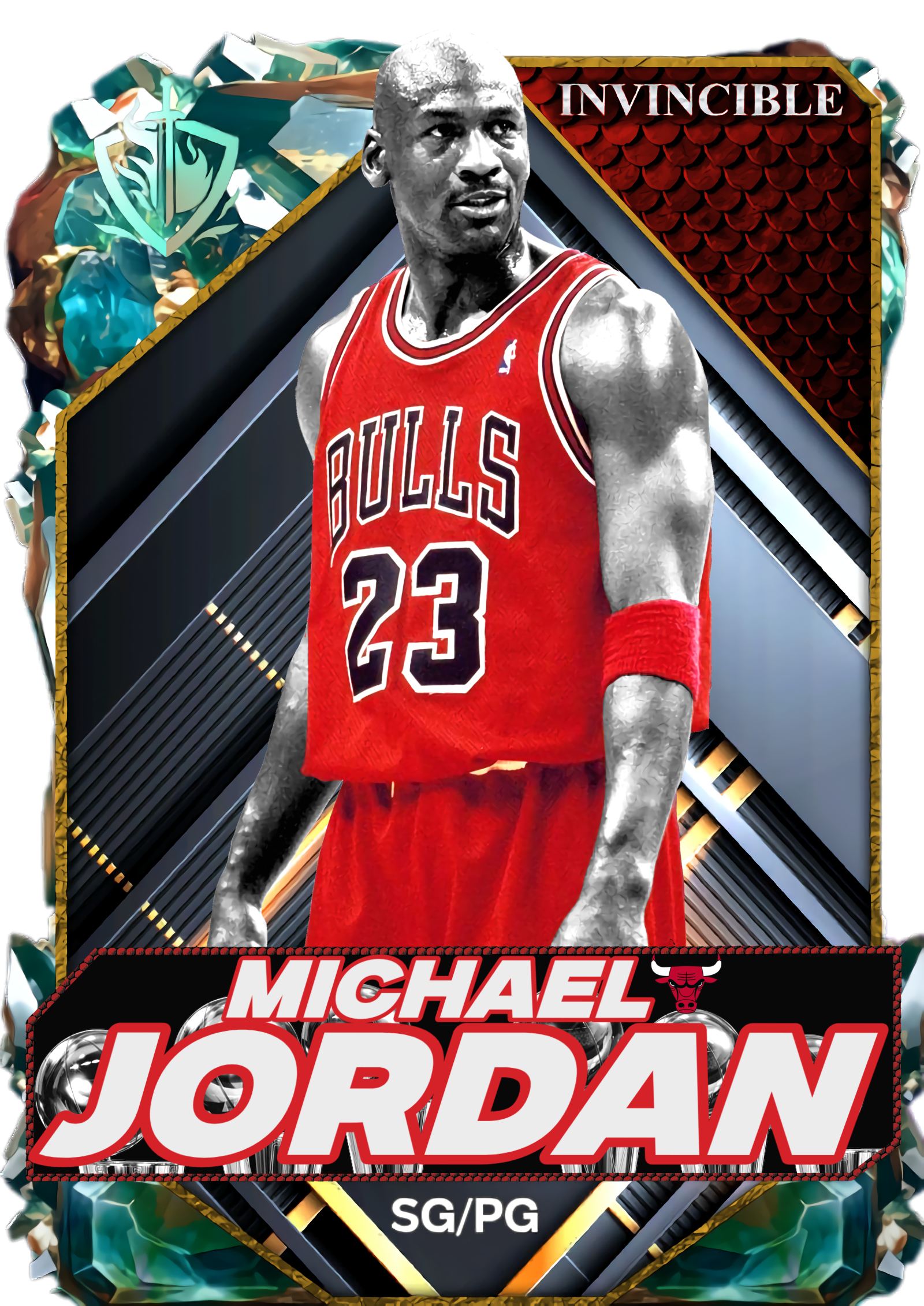 NBA 2K26 | 2KDB MyTEAM NBA 2K Custom Card (Invincible MJ ) by ICEISNICE