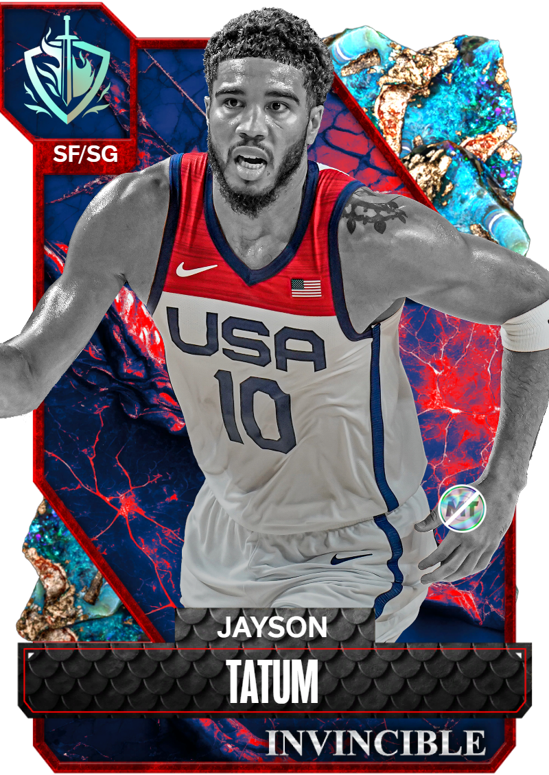 NBA 2K25 | 2KDB MyTEAM NBA 2K Custom Card (Invincible Tatum (2k24)) by Liamvsbromlin
