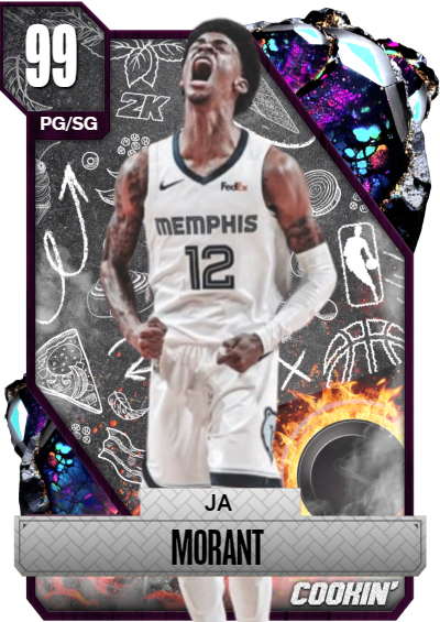 NBA 2K25 | 2KDB MyTEAM NBA 2K Custom Card (Ja Morant) by immagoat46