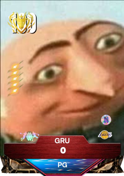 2KDB MyTEAM Database | NBA 2K Custom Card (Gru) by LeBron23 | NBA 2K26