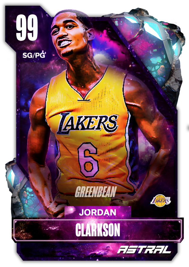 NBA 2K25 | 2KDB MyTEAM NBA 2K Custom Card (Cordan Jlarkson) by GREENBEAN