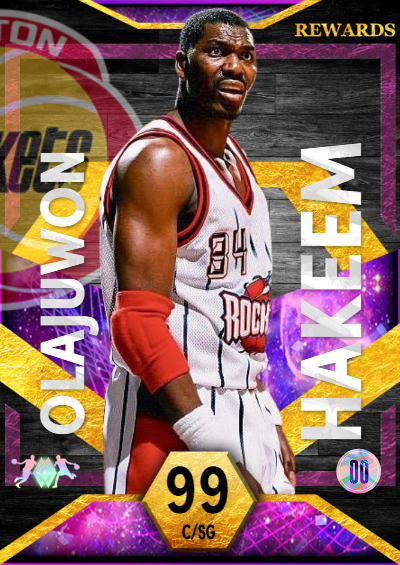 NBA 2K26 | 2KDB MyTEAM NBA 2K Custom Card (OLAJUWON HAKEEM) by TheGlyde