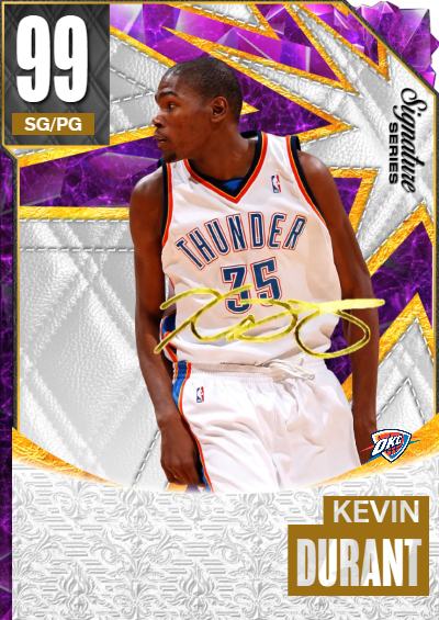 NBA 2K26 | 2KDB MyTEAM NBA 2K Custom Card (sig kd) by 2dgjay