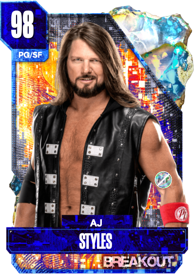 NBA 2K25 | 2KDB MyTEAM NBA 2K Custom Card (AJ STYLES) by Austinimpossible