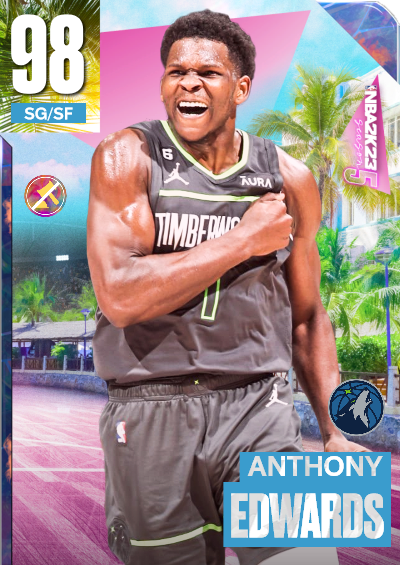 NBA 2K26 | 2KDB MyTEAM NBA 2K Custom Card (Anthony Edwards) by dros3mvp